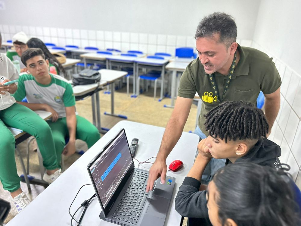Cinema na Escola: estudantes do Premen Norte aprendem técnicas de som ...